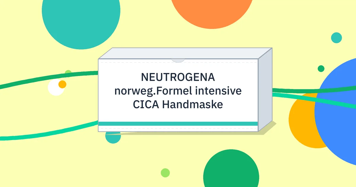 Symbolbild: Packung mit der Aufschrift NEUTROGENA norweg.Formel intensive CICA Handmaske (PZN 16586410) – Verfügbarkeit und Bezug in Apotheken in Frankfurt am Main