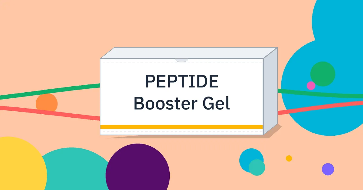 Symbolbild: Packung mit der Aufschrift PEPTIDE Booster Gel (PZN 20319100) – Verfügbarkeit und Bezug in Apotheken in Frankfurt am Main