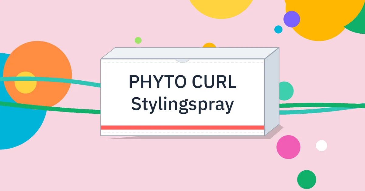 Symbolbild: Packung mit der Aufschrift PHYTO CURL Stylingspray (PZN 19478632) – Verfügbarkeit und Bezug in Apotheken in Frankfurt am Main