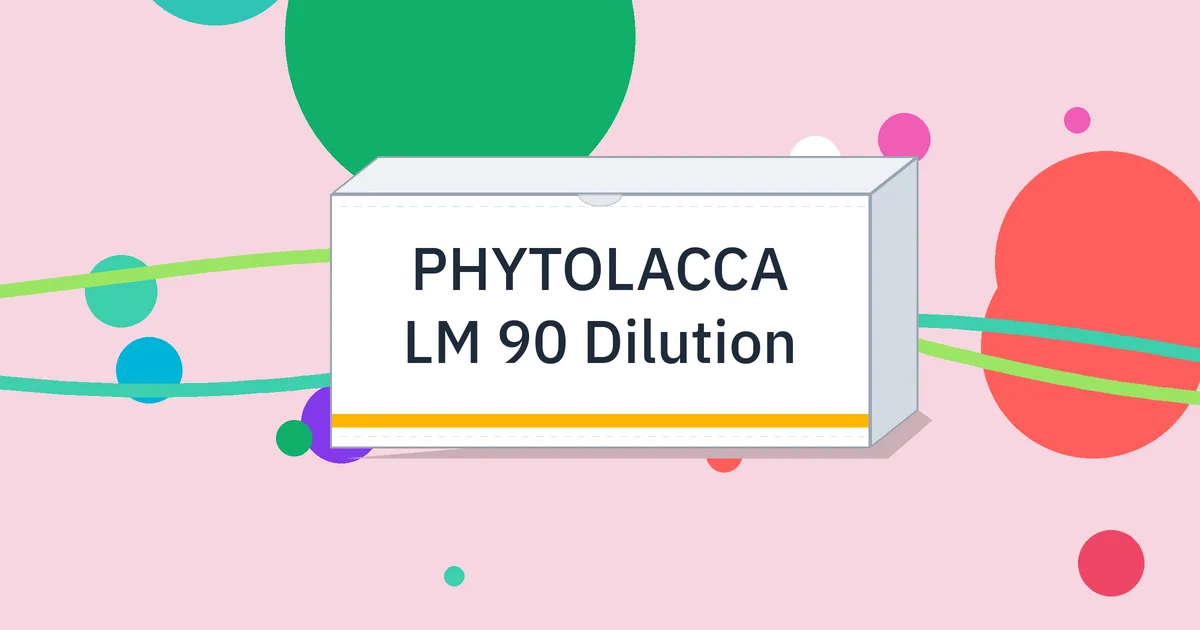 Symbolbild: Packung mit der Aufschrift PHYTOLACCA LM 90 Dilution (PZN 13036494) – Verfügbarkeit und Bezug in Apotheken in Frankfurt am Main