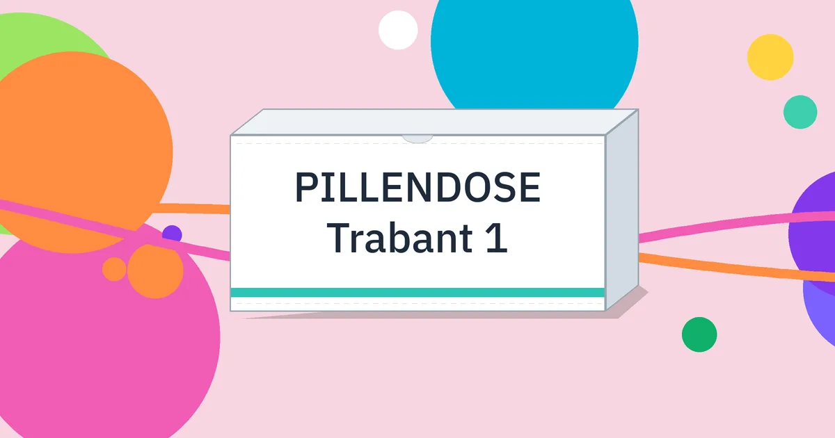Symbolbild: Packung mit der Aufschrift PILLENDOSE Trabant 1 (PZN 16786818) – Verfügbarkeit und Bezug in Apotheken in Frankfurt am Main