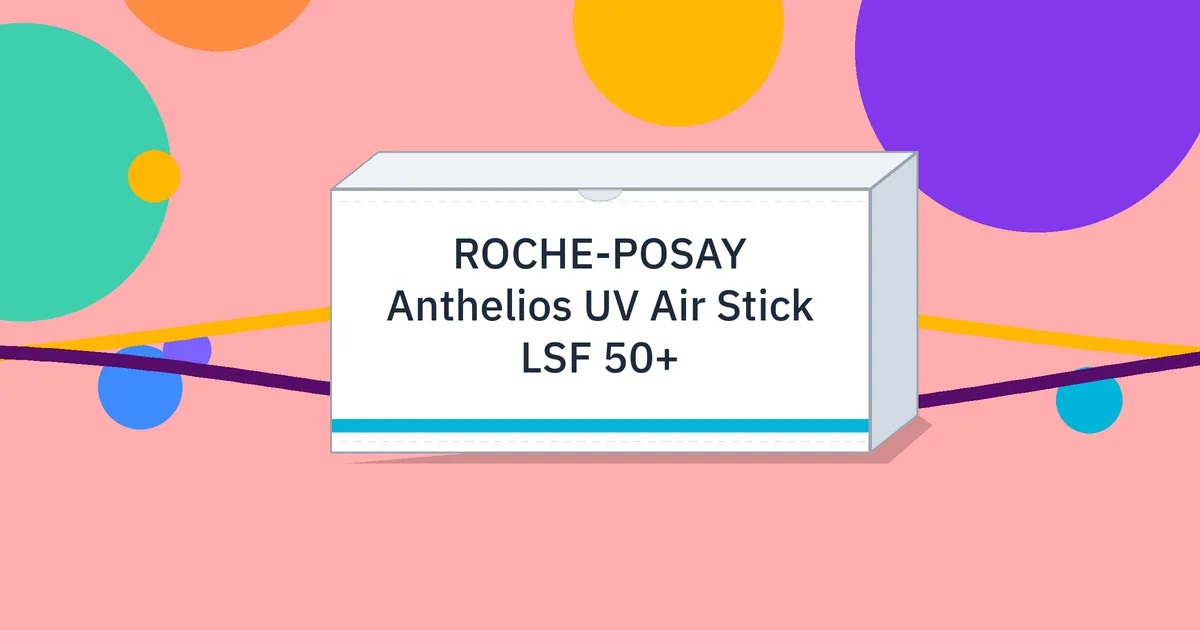 Symbolbild: Packung mit der Aufschrift ROCHE-POSAY Anthelios UV Air Stick LSF 50+ (PZN 20103742) – Verfügbarkeit und Bezug in Apotheken in Frankfurt am Main