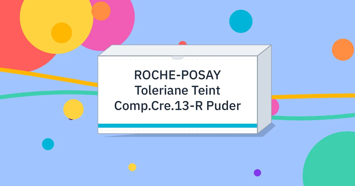 Symbolbild: Packung mit der Aufschrift ROCHE-POSAY Toleriane Teint Comp.Cre.13-R Puder (PZN 09074885) – Verfügbarkeit und Bezug in Apotheken in Frankfurt am Main