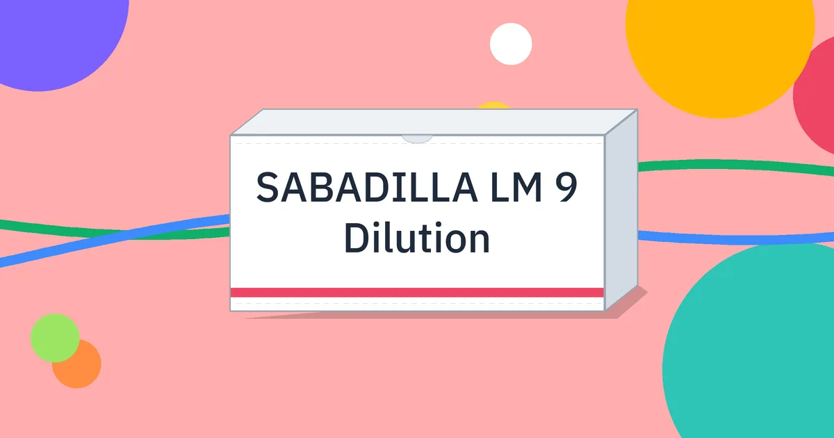 Symbolbild: Packung mit der Aufschrift SABADILLA LM 9 Dilution (PZN 13174546) – Verfügbarkeit und Bezug in Apotheken in Frankfurt am Main