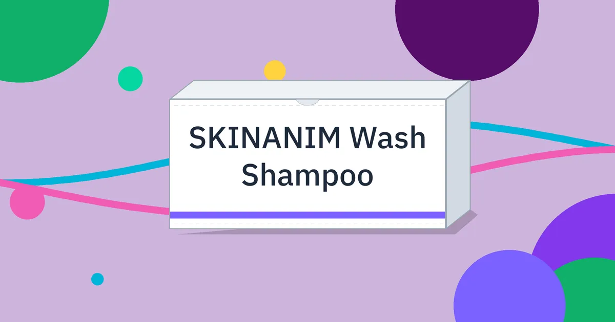 Symbolbild: Packung mit der Aufschrift SKINANIM Wash Shampoo (PZN 13247340) – Verfügbarkeit und Bezug in Apotheken in Frankfurt am Main