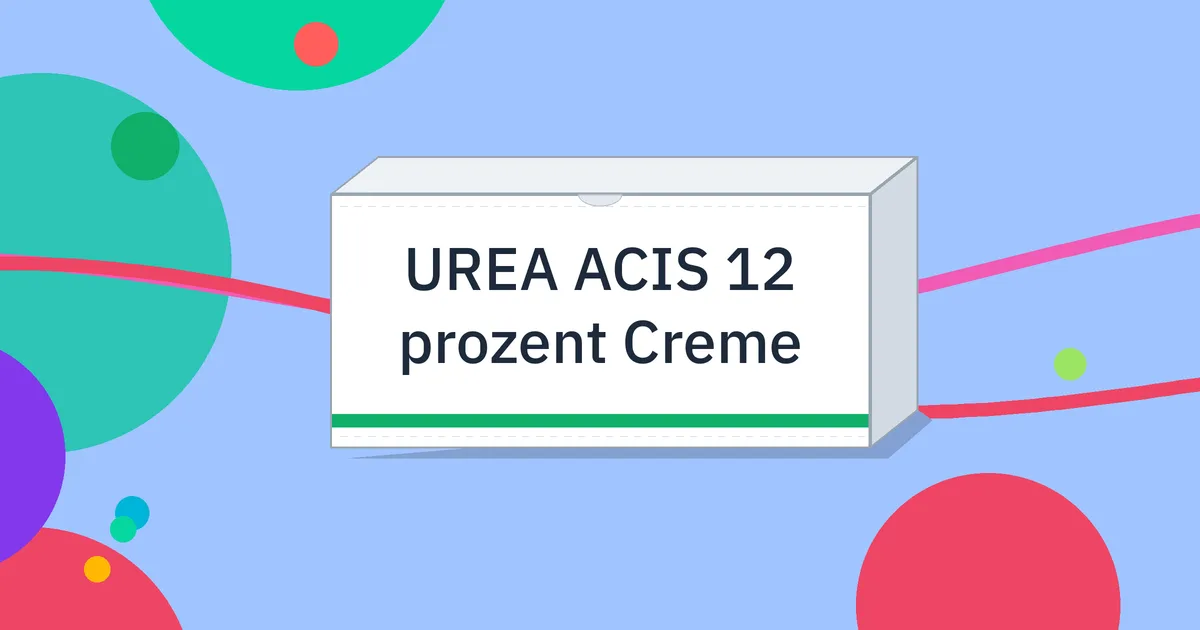 Symbolbild: Packung mit der Aufschrift UREA ACIS 12 prozent Creme (PZN 06924610) – Verfügbarkeit und Bezug in Apotheken in Frankfurt am Main