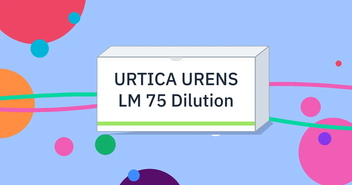 Symbolbild: Packung mit der Aufschrift URTICA URENS LM 75 Dilution (PZN 13257887) – Verfügbarkeit und Bezug in Apotheken in Frankfurt am Main