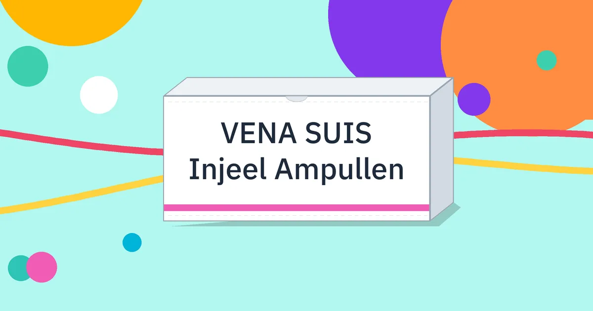 Symbolbild: Packung mit der Aufschrift VENA SUIS Injeel Ampullen (PZN 01078582) – Verfügbarkeit und Bezug in Apotheken in Frankfurt am Main