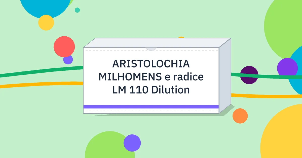 Symbolbild: Packung mit der Aufschrift ARISTOLOCHIA MILHOMENS e radice LM 110 Dilution (PZN 13392964) – Verfügbarkeit und Bezug in Apotheken in Frankfurt am Main