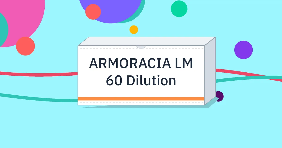 Symbolbild: Packung mit der Aufschrift ARMORACIA LM 60 Dilution (PZN 13393811) – Verfügbarkeit und Bezug in Apotheken in Frankfurt am Main