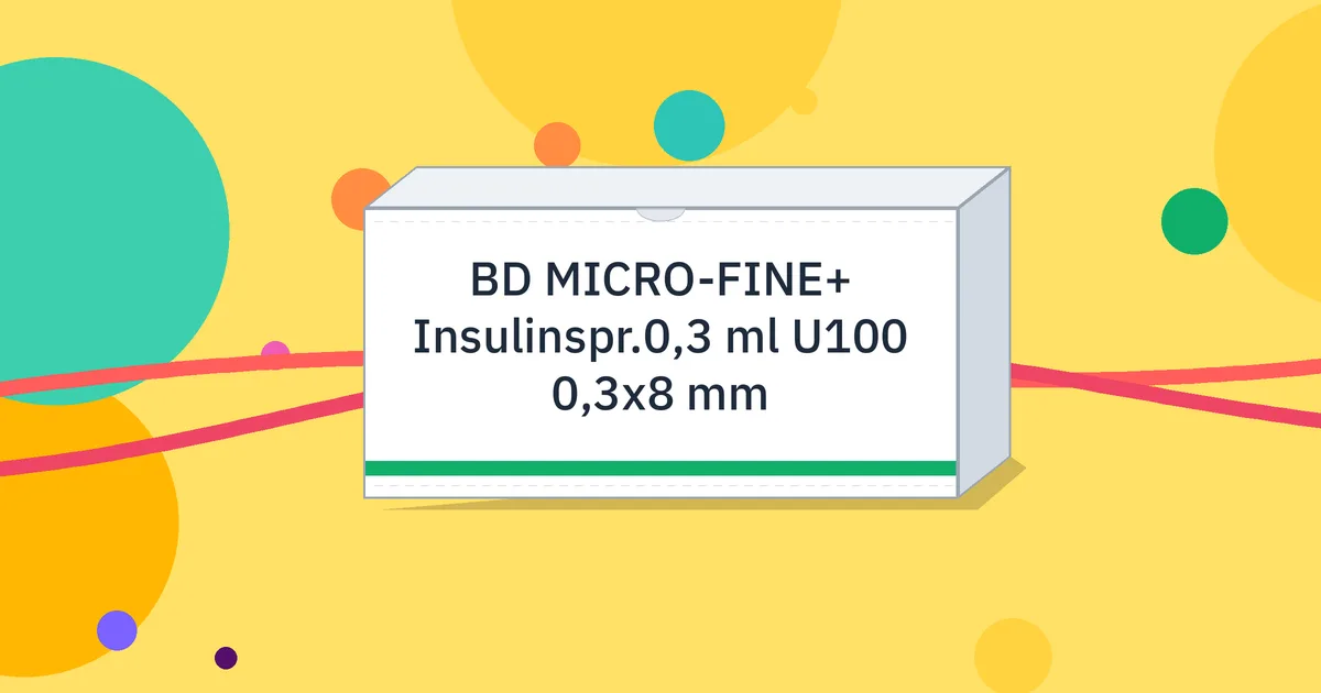 Symbolbild: Packung mit der Aufschrift BD MICRO-FINE+ Insulinspr.0,3 ml U100 0,3x8 mm (PZN 18116476) – Verfügbarkeit und Bezug in Apotheken in Frankfurt am Main