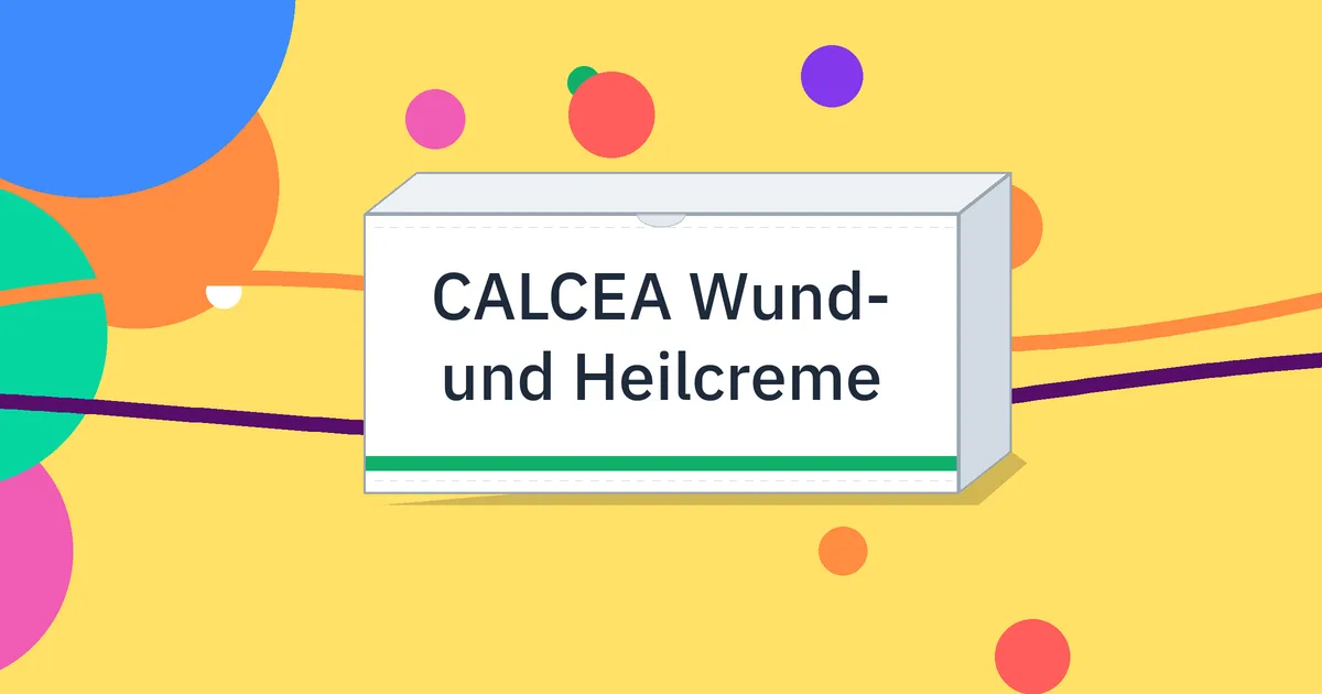 Symbolbild: Packung mit der Aufschrift CALCEA Wund- und Heilcreme (PZN 03932891) – Verfügbarkeit und Bezug in Apotheken in Frankfurt am Main