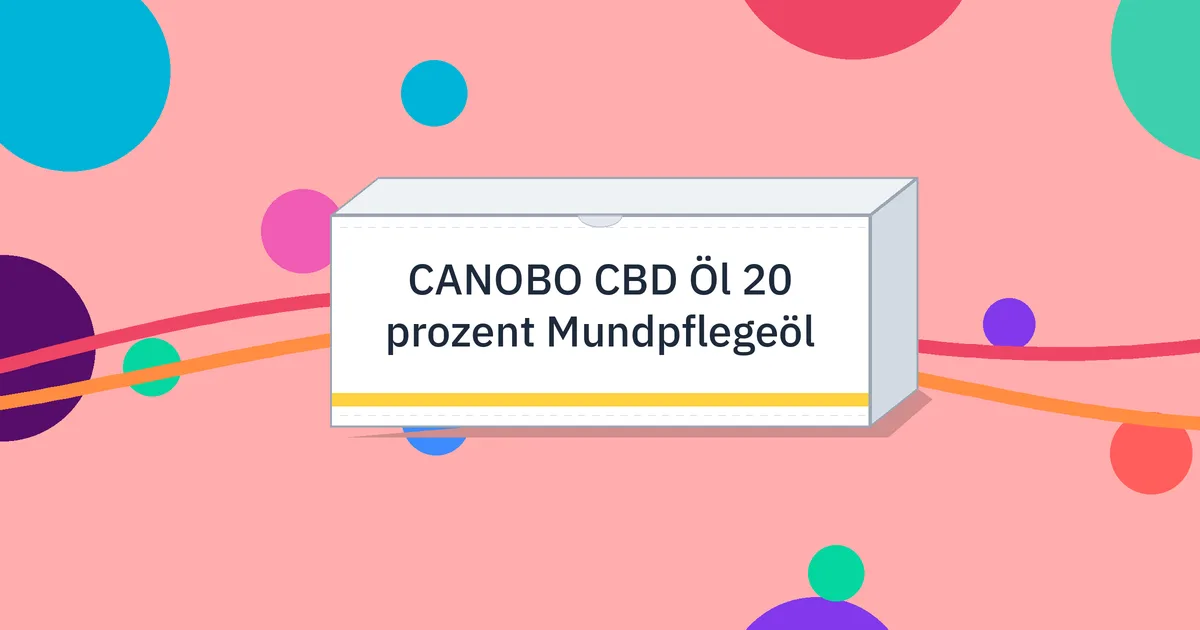 Symbolbild: Packung mit der Aufschrift CANOBO CBD Öl 20 prozent Mundpflegeöl (PZN 19752406) – Verfügbarkeit und Bezug in Apotheken in Frankfurt am Main