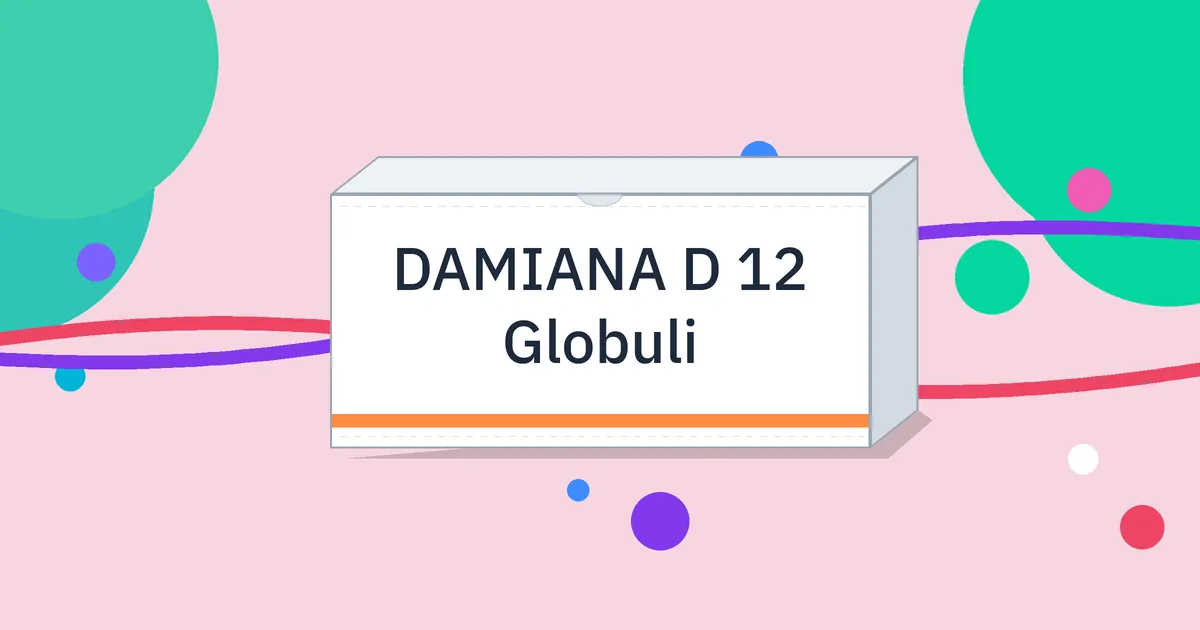 Symbolbild: Packung mit der Aufschrift DAMIANA D 12 Globuli (PZN 00545834) – Verfügbarkeit und Bezug in Apotheken in Frankfurt am Main