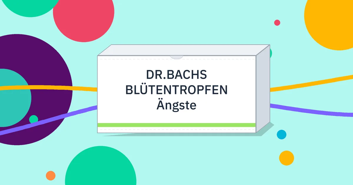 Symbolbild: Packung mit der Aufschrift DR.BACHS BLÜTENTROPFEN Ängste (PZN 17193888) – Verfügbarkeit und Bezug in Apotheken in Frankfurt am Main