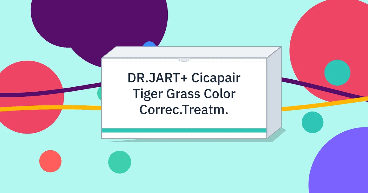 Symbolbild: Packung mit der Aufschrift DR.JART+ Cicapair Tiger Grass Color Correc.Treatm. (PZN 19068495) – Verfügbarkeit und Bezug in Apotheken in Frankfurt am Main