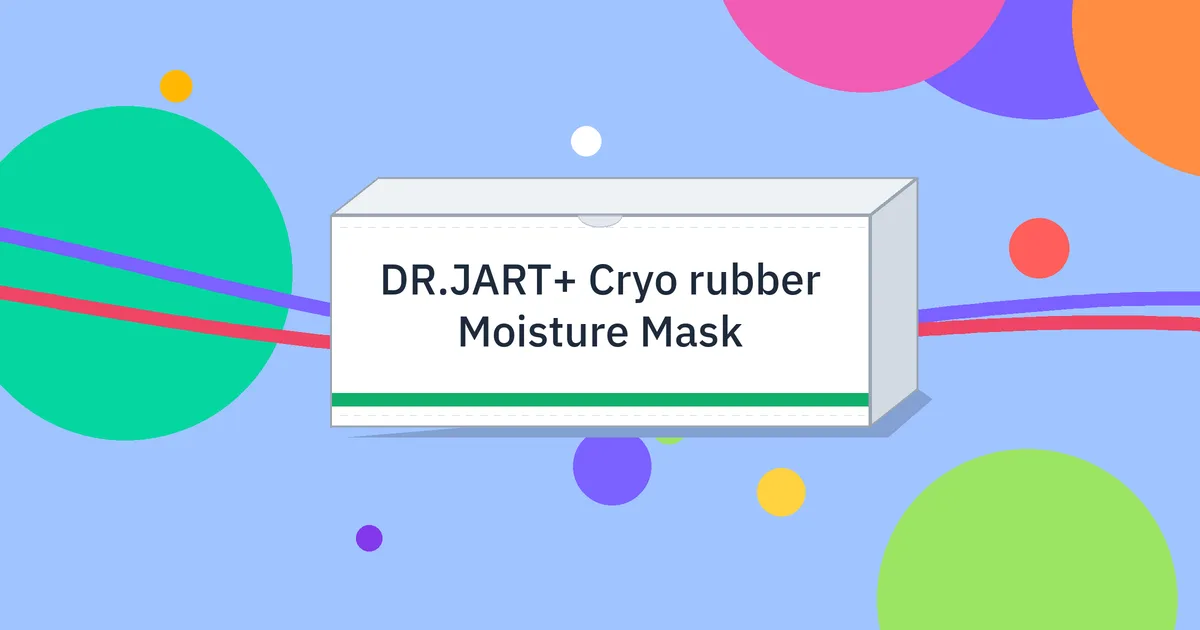 Symbolbild: Packung mit der Aufschrift DR.JART+ Cryo rubber Moisture Mask (PZN 19823804) – Verfügbarkeit und Bezug in Apotheken in Frankfurt am Main