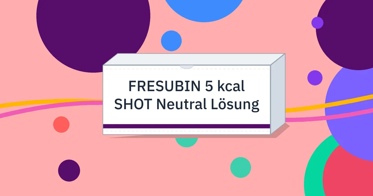 Symbolbild: Packung mit der Aufschrift FRESUBIN 5 kcal SHOT Neutral Lösung (PZN 13903778) – Verfügbarkeit und Bezug in Apotheken in Frankfurt am Main