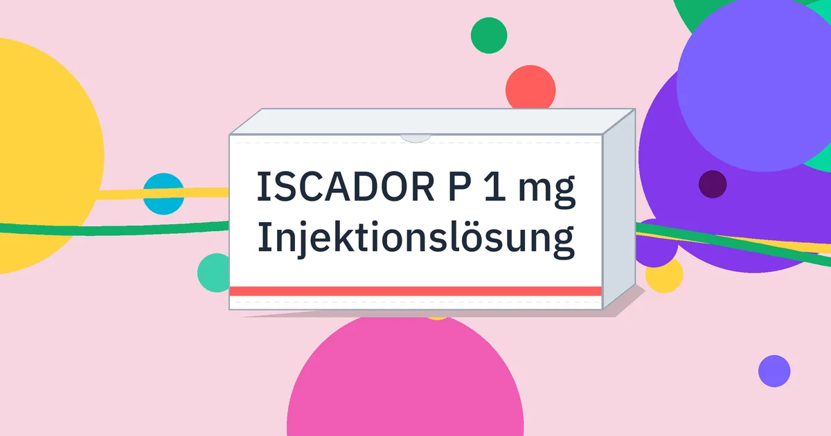 Symbolbild: Packung mit der Aufschrift ISCADOR P 1 mg Injektionslösung (PZN 01385864) – Verfügbarkeit und Bezug in Apotheken in Frankfurt am Main