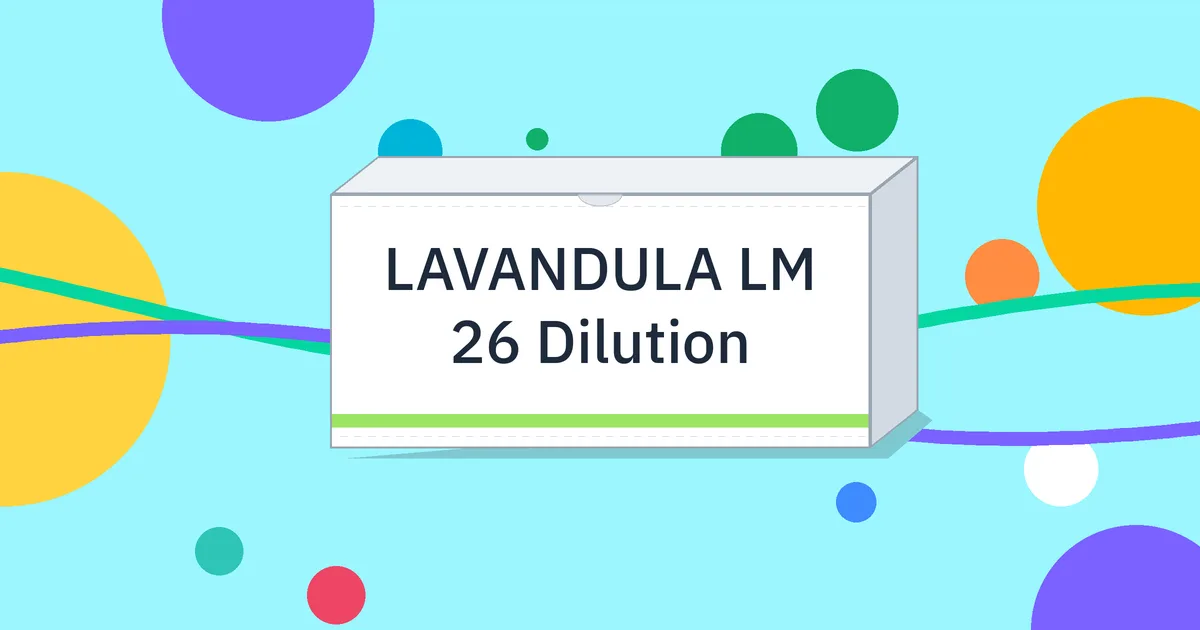 Symbolbild: Packung mit der Aufschrift LAVANDULA LM 26 Dilution (PZN 12929942) – Verfügbarkeit und Bezug in Apotheken in Frankfurt am Main