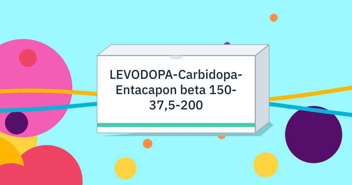 Symbolbild: Packung mit der Aufschrift LEVODOPA-Carbidopa-Entacapon beta 150-37,5-200 (PZN 10324666) – Verfügbarkeit und Bezug in Apotheken in Frankfurt am Main