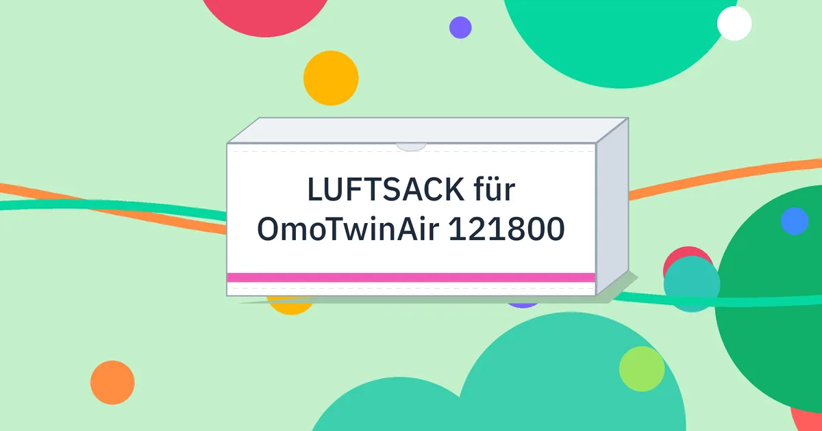 Symbolbild: Packung mit der Aufschrift LUFTSACK für OmoTwinAir 121800 (PZN 11014413) – Verfügbarkeit und Bezug in Apotheken in Frankfurt am Main
