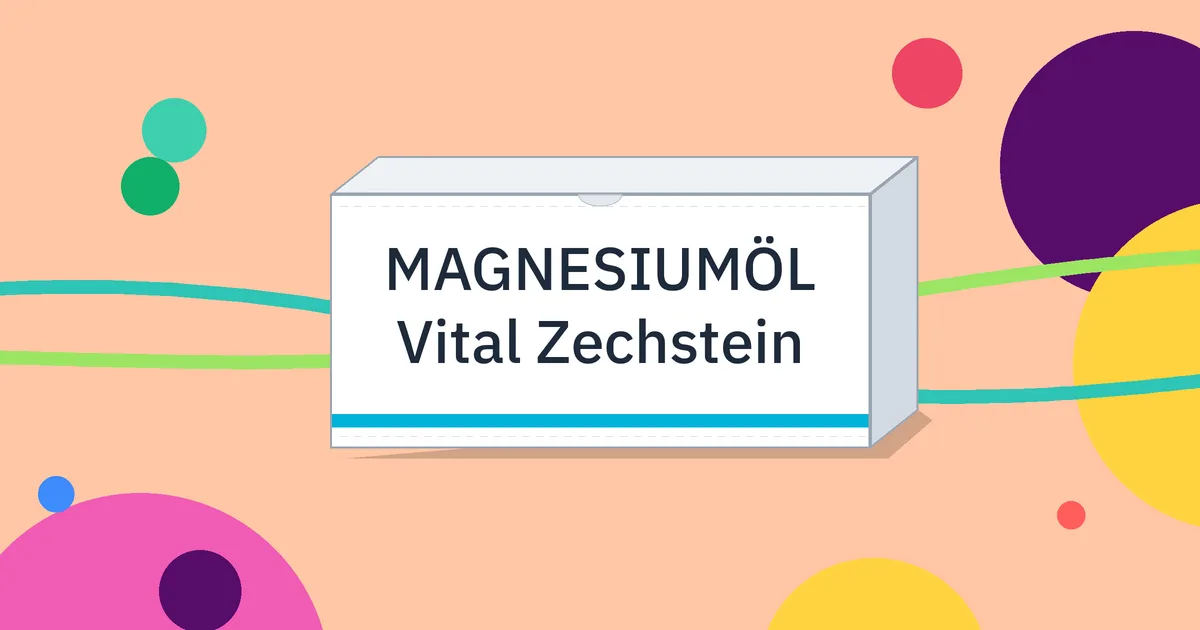 Symbolbild: Packung mit der Aufschrift MAGNESIUMÖL Vital Zechstein (PZN 11730233) – Verfügbarkeit und Bezug in Apotheken in Frankfurt am Main
