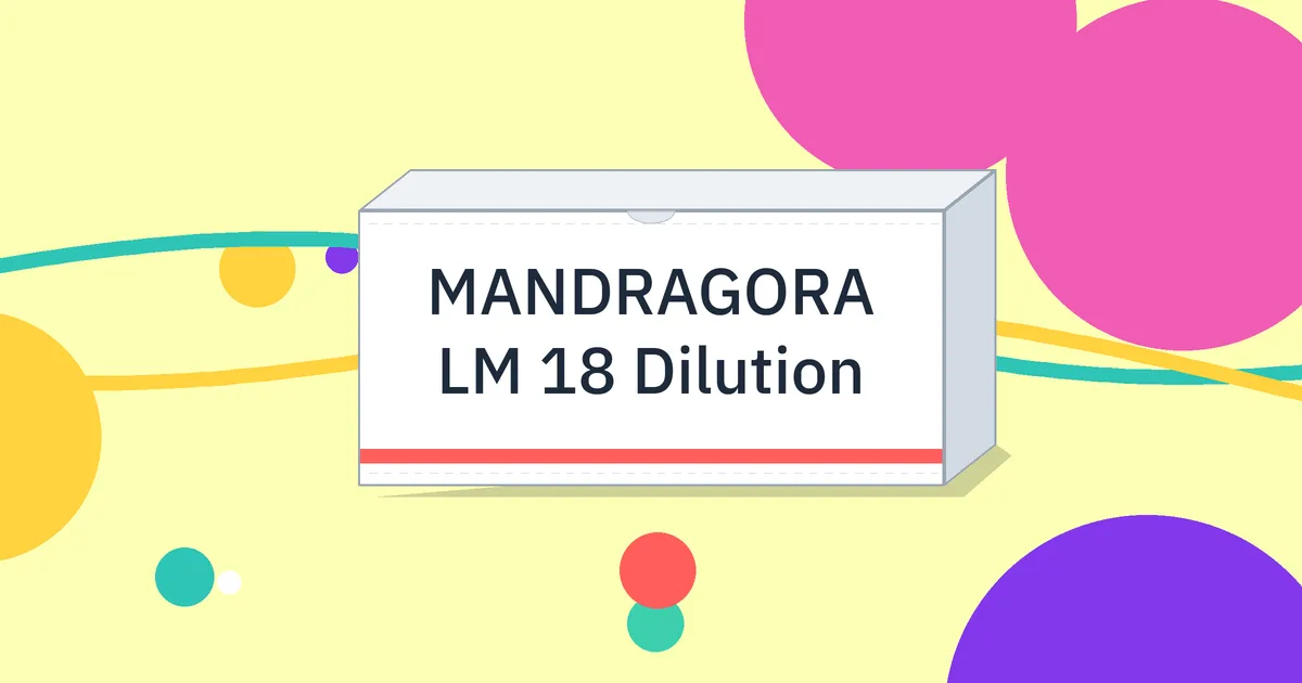 Symbolbild: Packung mit der Aufschrift MANDRAGORA LM 18 Dilution (PZN 12941943) – Verfügbarkeit und Bezug in Apotheken in Frankfurt am Main