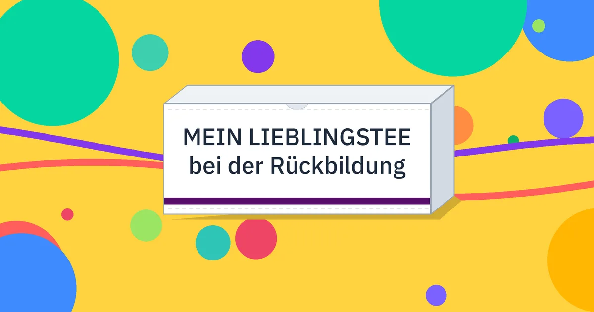 Symbolbild: Packung mit der Aufschrift MEIN LIEBLINGSTEE bei der Rückbildung (PZN 19370998) – Verfügbarkeit und Bezug in Apotheken in Frankfurt am Main