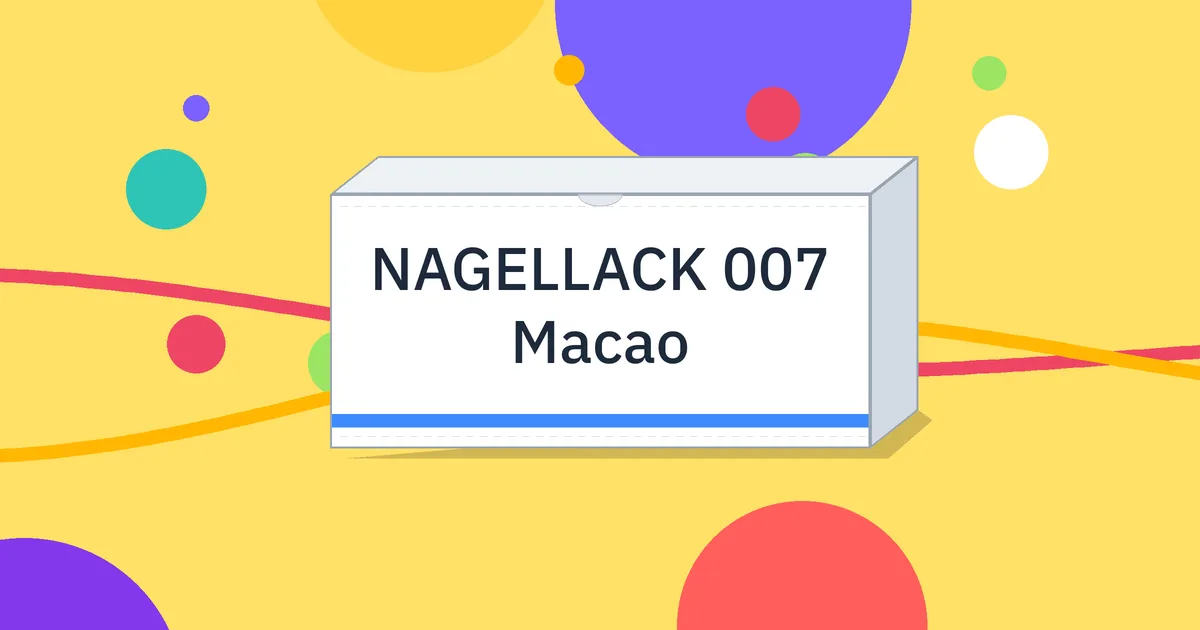 Symbolbild: Packung mit der Aufschrift NAGELLACK 007 Macao (PZN 10949633) – Verfügbarkeit und Bezug in Apotheken in Frankfurt am Main