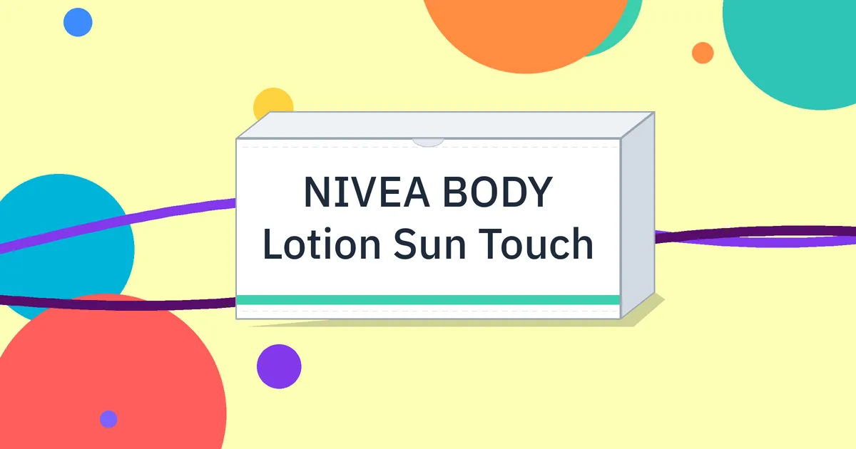 Symbolbild: Packung mit der Aufschrift NIVEA BODY Lotion Sun Touch (PZN 16603410) – Verfügbarkeit und Bezug in Apotheken in Frankfurt am Main