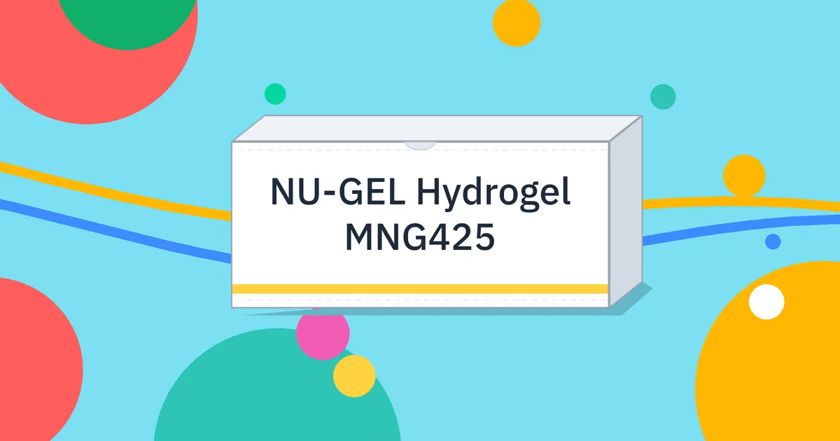 Symbolbild: Packung mit der Aufschrift NU-GEL Hydrogel MNG425 (PZN 04480793) – Verfügbarkeit und Bezug in Apotheken in Frankfurt am Main