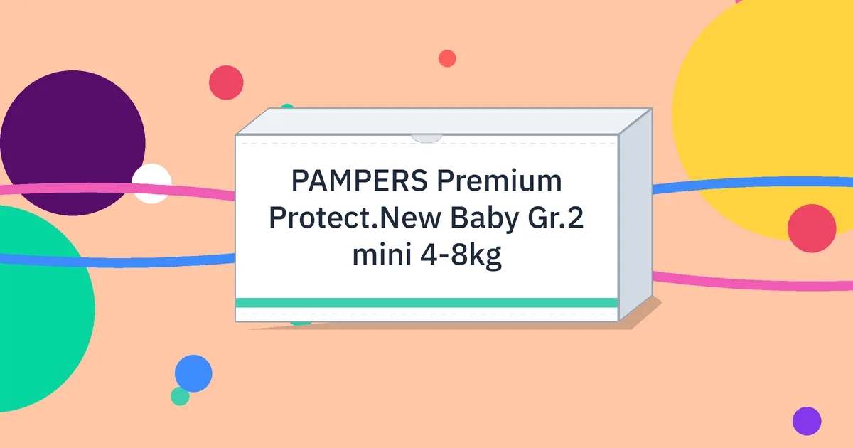 Symbolbild: Packung mit der Aufschrift PAMPERS Premium Protect.New Baby Gr.2 mini 4-8kg (PZN 19752530) – Verfügbarkeit und Bezug in Apotheken in Frankfurt am Main