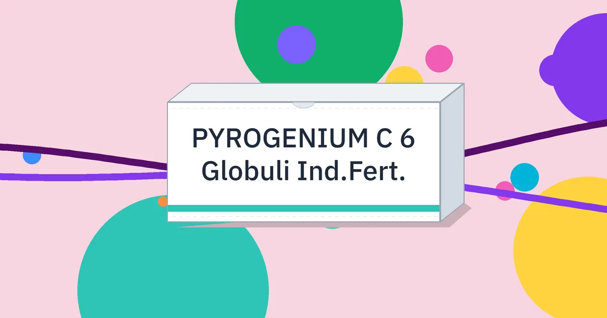 Symbolbild: Packung mit der Aufschrift PYROGENIUM C 6 Globuli Ind.Fert. (PZN 17660580) – Verfügbarkeit und Bezug in Apotheken in Frankfurt am Main