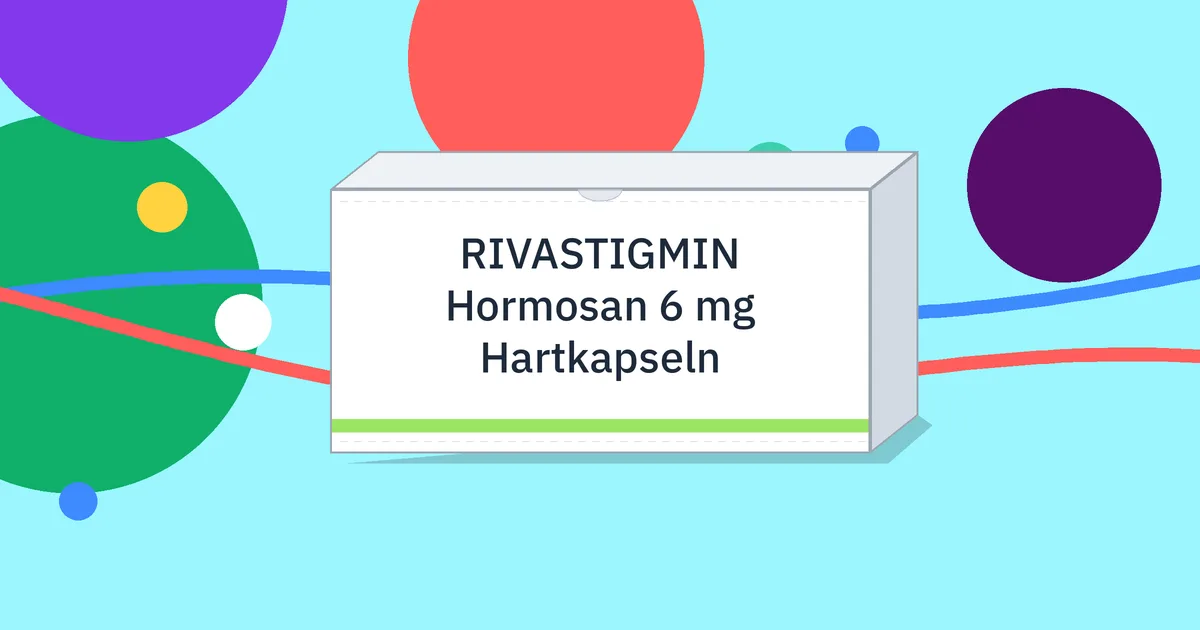 Symbolbild: Packung mit der Aufschrift RIVASTIGMIN Hormosan 6 mg Hartkapseln (PZN 09724142) – Verfügbarkeit und Bezug in Apotheken in Frankfurt am Main