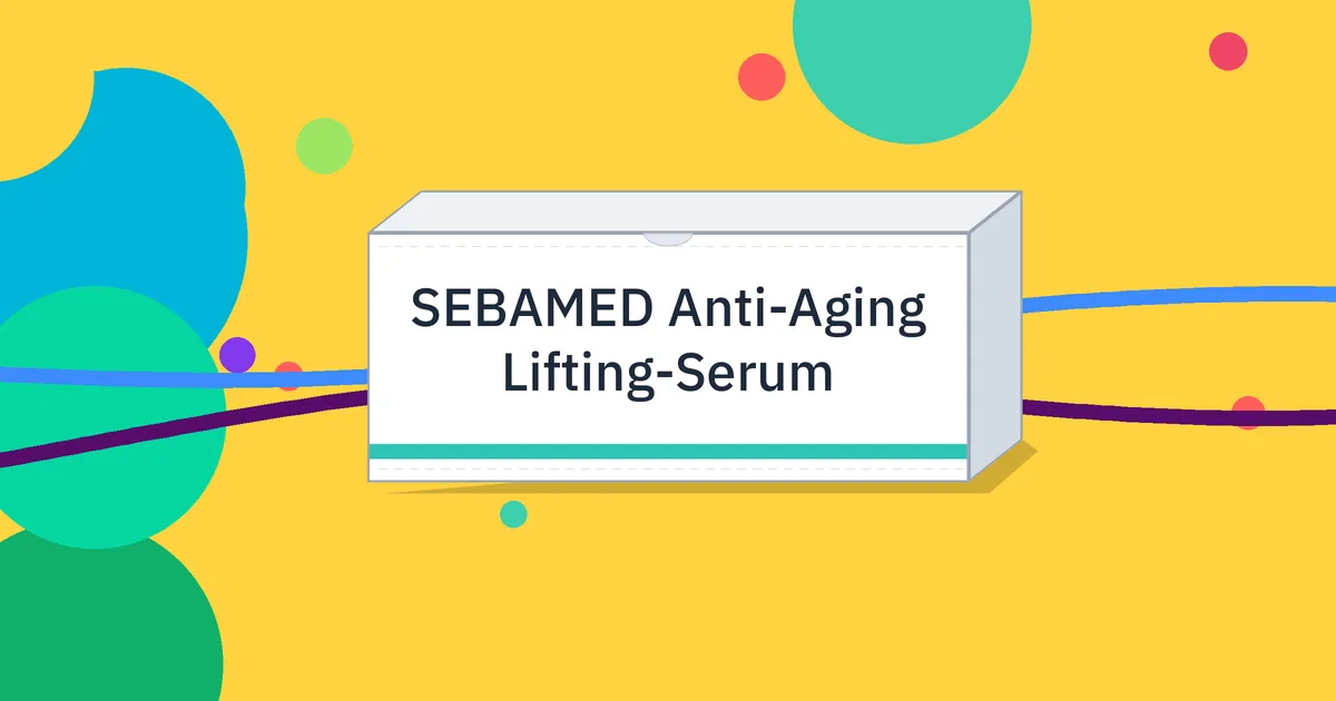 Symbolbild: Packung mit der Aufschrift SEBAMED Anti-Aging Lifting-Serum (PZN 19186906) – Verfügbarkeit und Bezug in Apotheken in Frankfurt am Main
