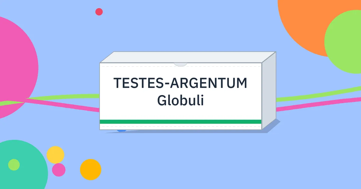 Symbolbild: Packung mit der Aufschrift TESTES-ARGENTUM Globuli (PZN 08788039) – Verfügbarkeit und Bezug in Apotheken in Frankfurt am Main