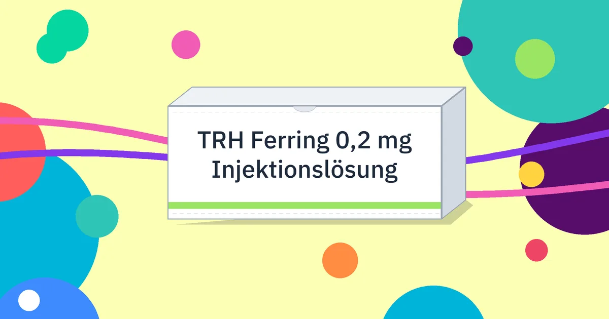 Symbolbild: Packung mit der Aufschrift TRH Ferring 0,2 mg Injektionslösung (PZN 01662789) – Verfügbarkeit und Bezug in Apotheken in Frankfurt am Main