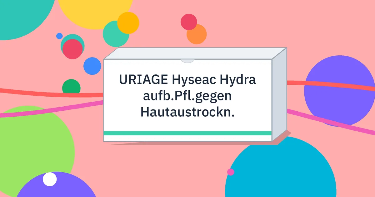 Symbolbild: Packung mit der Aufschrift URIAGE Hyseac Hydra aufb.Pfl.gegen Hautaustrockn. (PZN 19361462) – Verfügbarkeit und Bezug in Apotheken in Frankfurt am Main