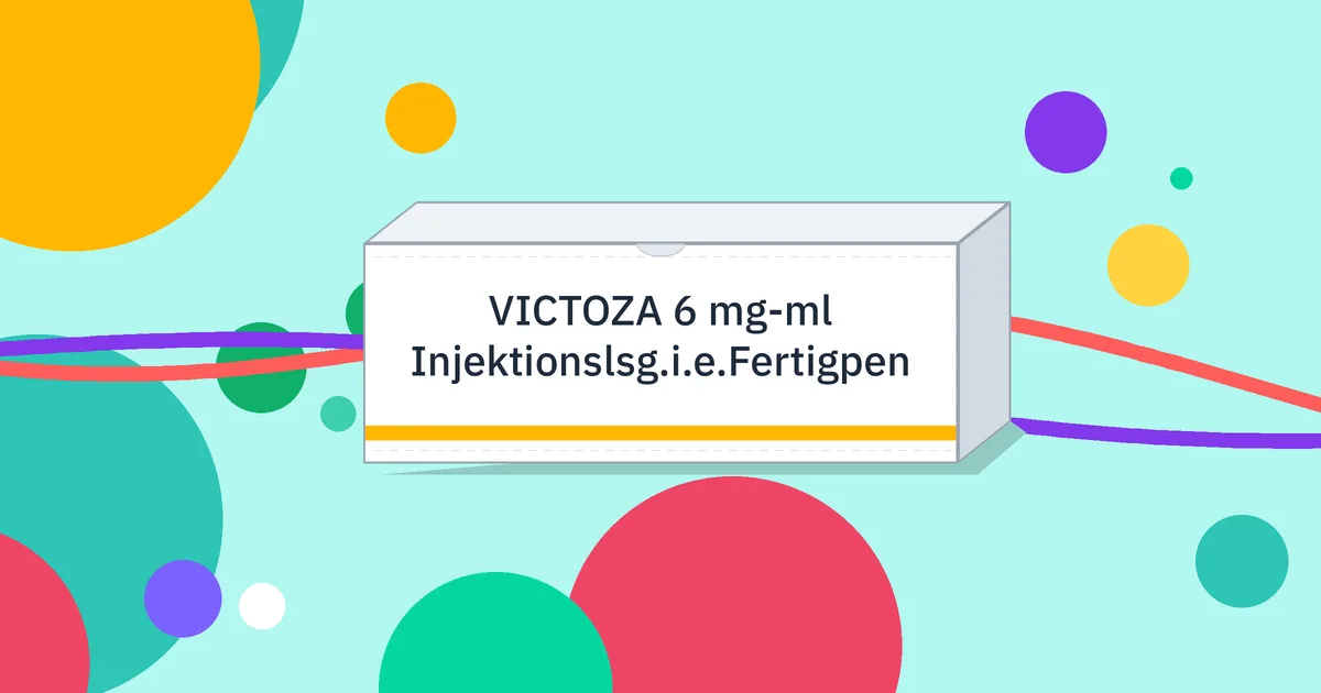 Symbolbild: Packung mit der Aufschrift VICTOZA 6 mg-ml Injektionslsg.i.e.Fertigpen (PZN 19787971) – Verfügbarkeit und Bezug in Apotheken in Frankfurt am Main