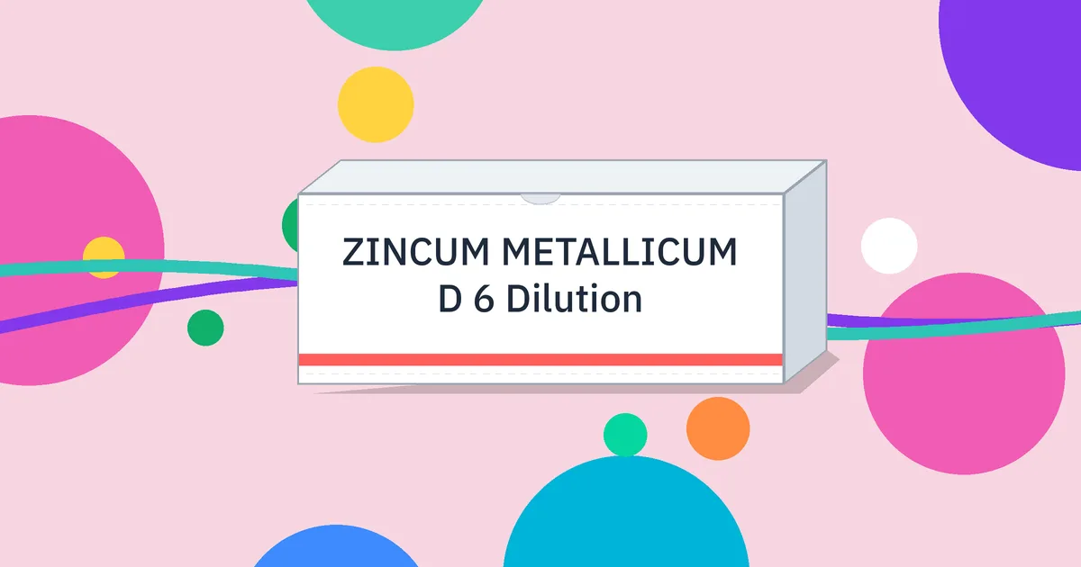 Symbolbild: Packung mit der Aufschrift ZINCUM METALLICUM D 6 Dilution (PZN 02933865) – Verfügbarkeit und Bezug in Apotheken in Frankfurt am Main