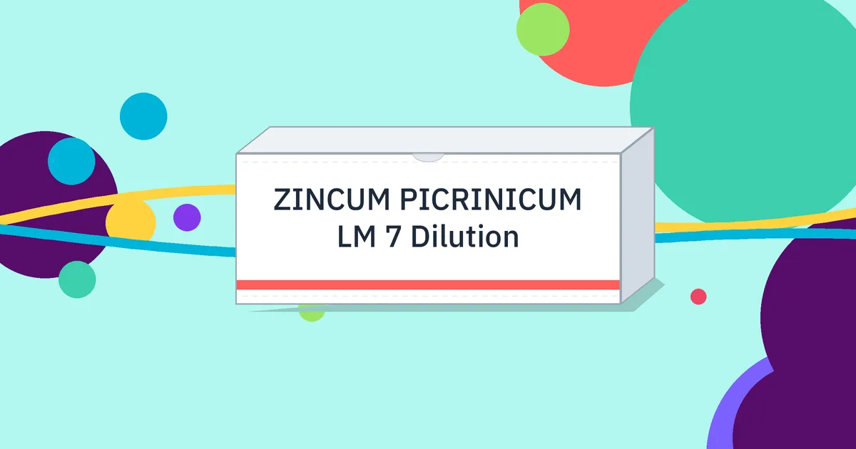 Symbolbild: Packung mit der Aufschrift ZINCUM PICRINICUM LM 7 Dilution (PZN 13298113) – Verfügbarkeit und Bezug in Apotheken in Frankfurt am Main