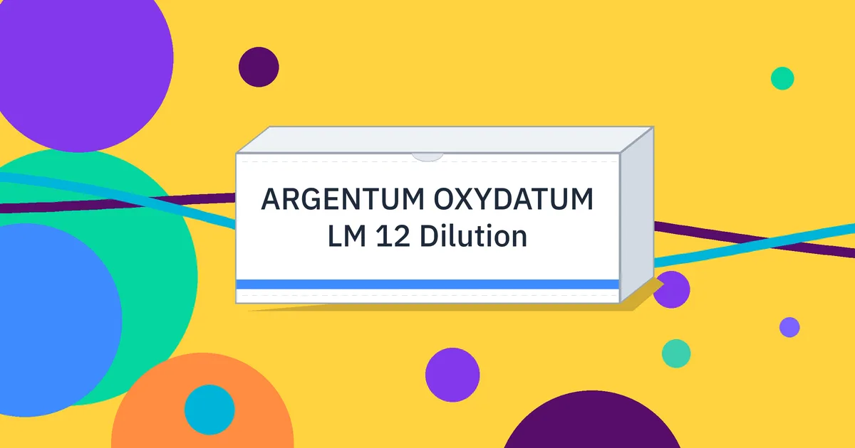 Symbolbild: Packung mit der Aufschrift ARGENTUM OXYDATUM LM 12 Dilution (PZN 12769088) – Verfügbarkeit und Bezug in Apotheken in Frankfurt am Main