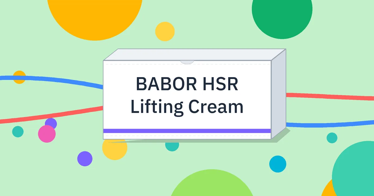 Symbolbild: Packung mit der Aufschrift BABOR HSR Lifting Cream (PZN 07593173) – Verfügbarkeit und Bezug in Apotheken in Frankfurt am Main