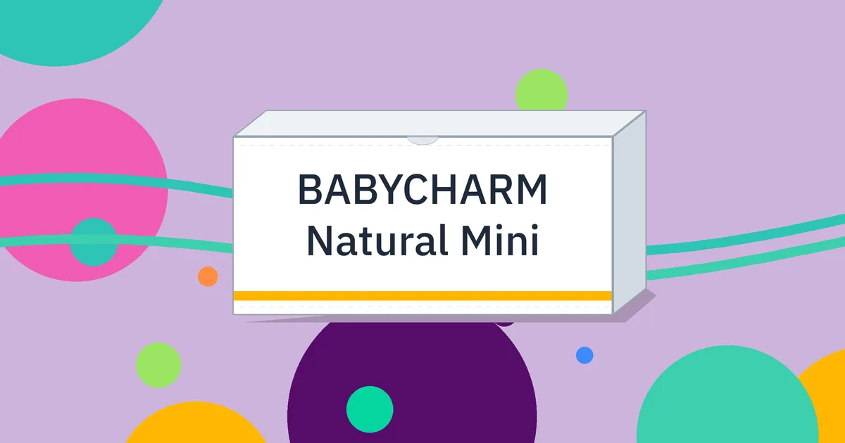 Symbolbild: Packung mit der Aufschrift BABYCHARM Natural Mini (PZN 07549870) – Verfügbarkeit und Bezug in Apotheken in Frankfurt am Main