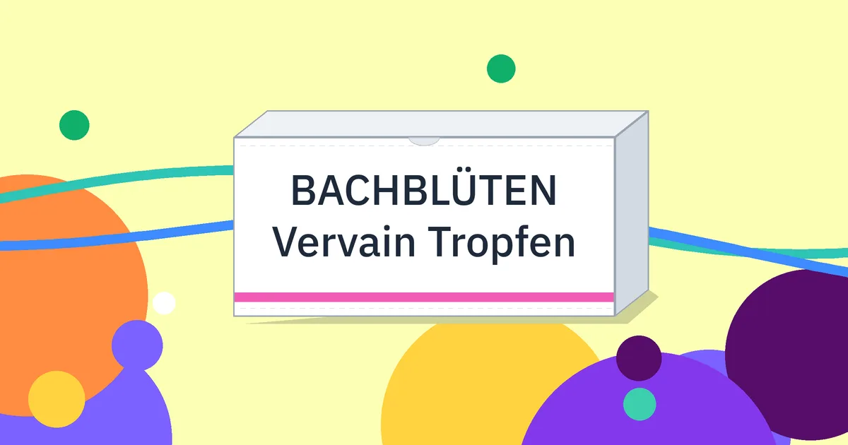 Symbolbild: Packung mit der Aufschrift BACHBLÜTEN Vervain Tropfen (PZN 00161660) – Verfügbarkeit und Bezug in Apotheken in Frankfurt am Main