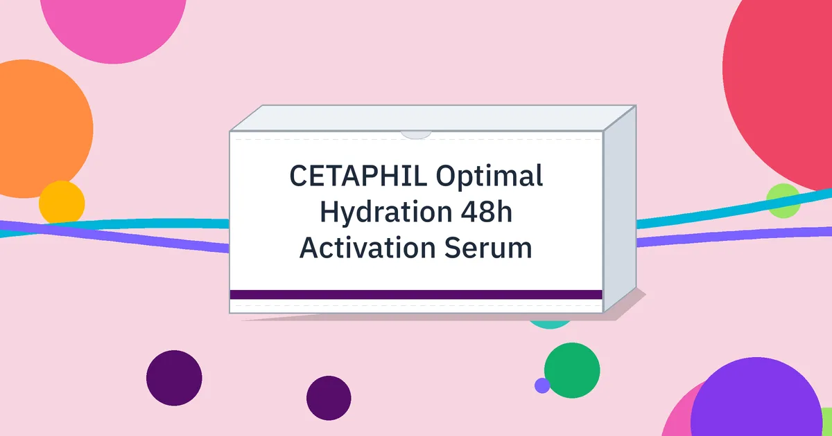 Symbolbild: Packung mit der Aufschrift CETAPHIL Optimal Hydration 48h Activation Serum (PZN 17259185) – Verfügbarkeit und Bezug in Apotheken in Frankfurt am Main