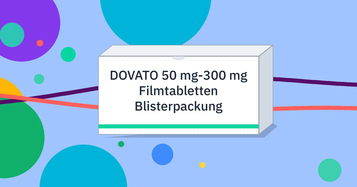 Symbolbild: Packung mit der Aufschrift DOVATO 50 mg-300 mg Filmtabletten Blisterpackung (PZN 18786857) – Verfügbarkeit und Bezug in Apotheken in Frankfurt am Main
