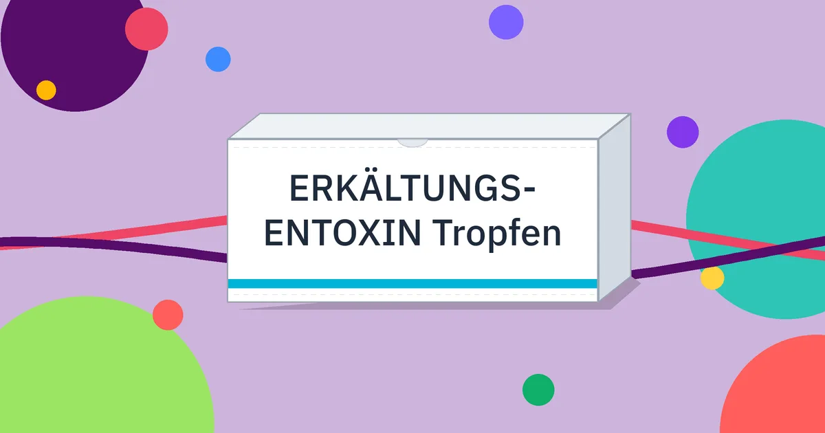 Symbolbild: Packung mit der Aufschrift ERKÄLTUNGS-ENTOXIN Tropfen (PZN 05701167) – Verfügbarkeit und Bezug in Apotheken in Frankfurt am Main