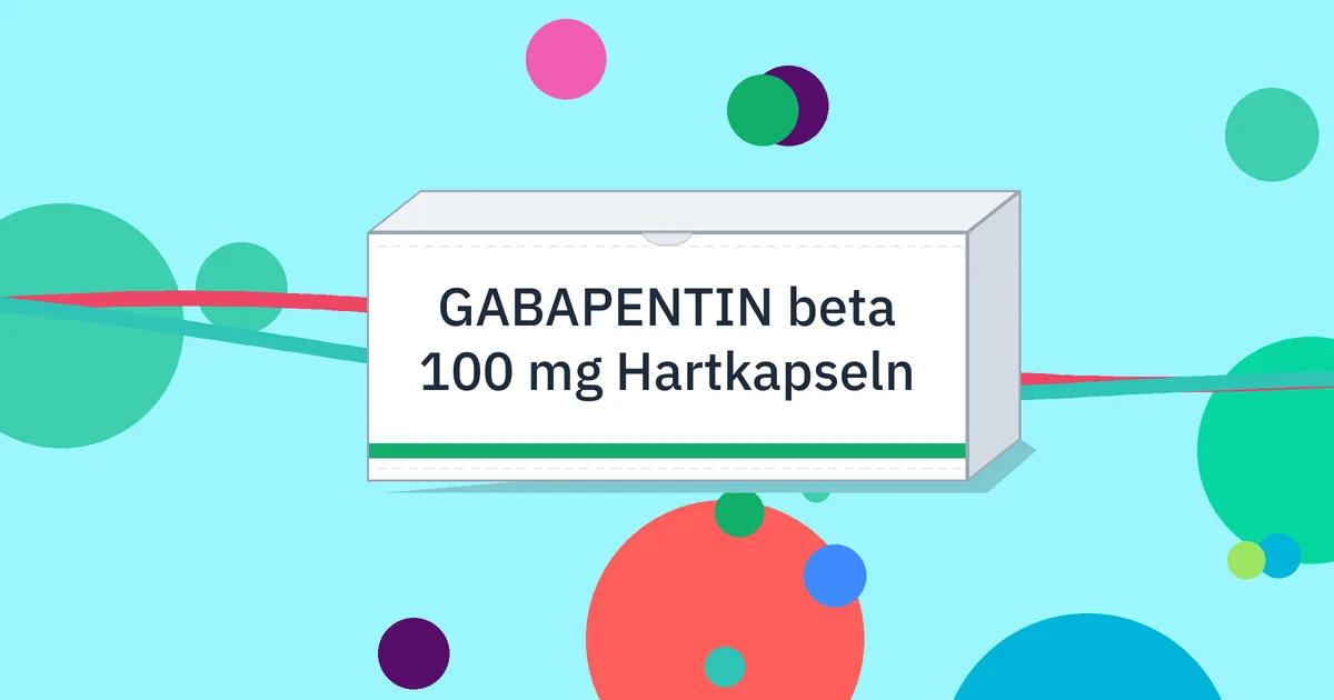 Symbolbild: Packung mit der Aufschrift GABAPENTIN beta 100 mg Hartkapseln (PZN 00792194) – Verfügbarkeit und Bezug in Apotheken in Frankfurt am Main